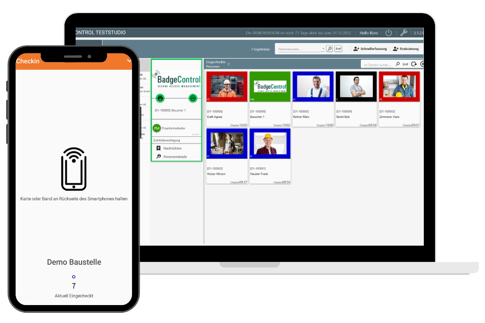 BadgeControl – Secure Access Management